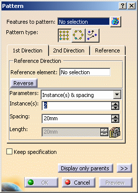 Pattern Rectangular