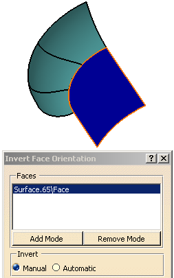 Checking the Orientation of Faces