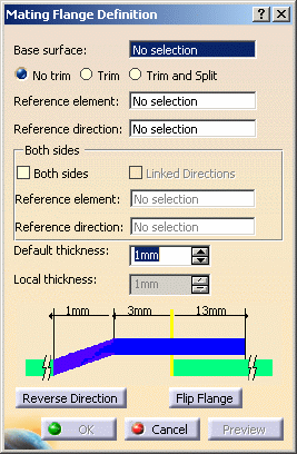 Creating a Mating Flange