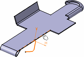 Creating a Swept Flange