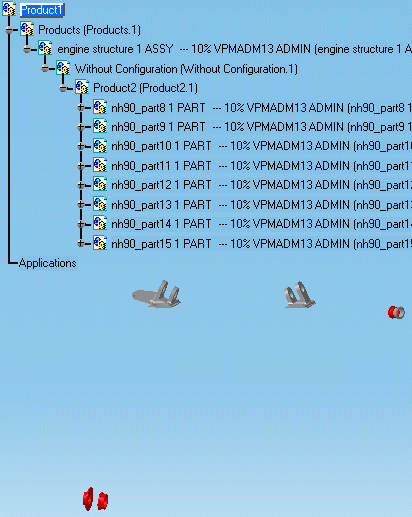 Loading Products from ENOVIA 3d com into DMU Navigator